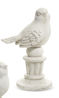 Concrete Bird on Pedestal – Treehouse On Main