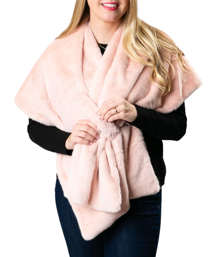 Katie Elegant Faux Fur Wrap - Final Sale 60% off in cart – Treehouse On ...