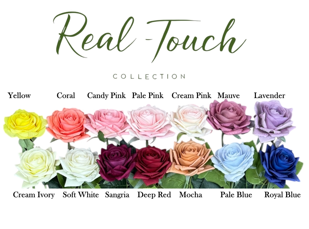 Real Touch Rose Stem – Treehouse On Main